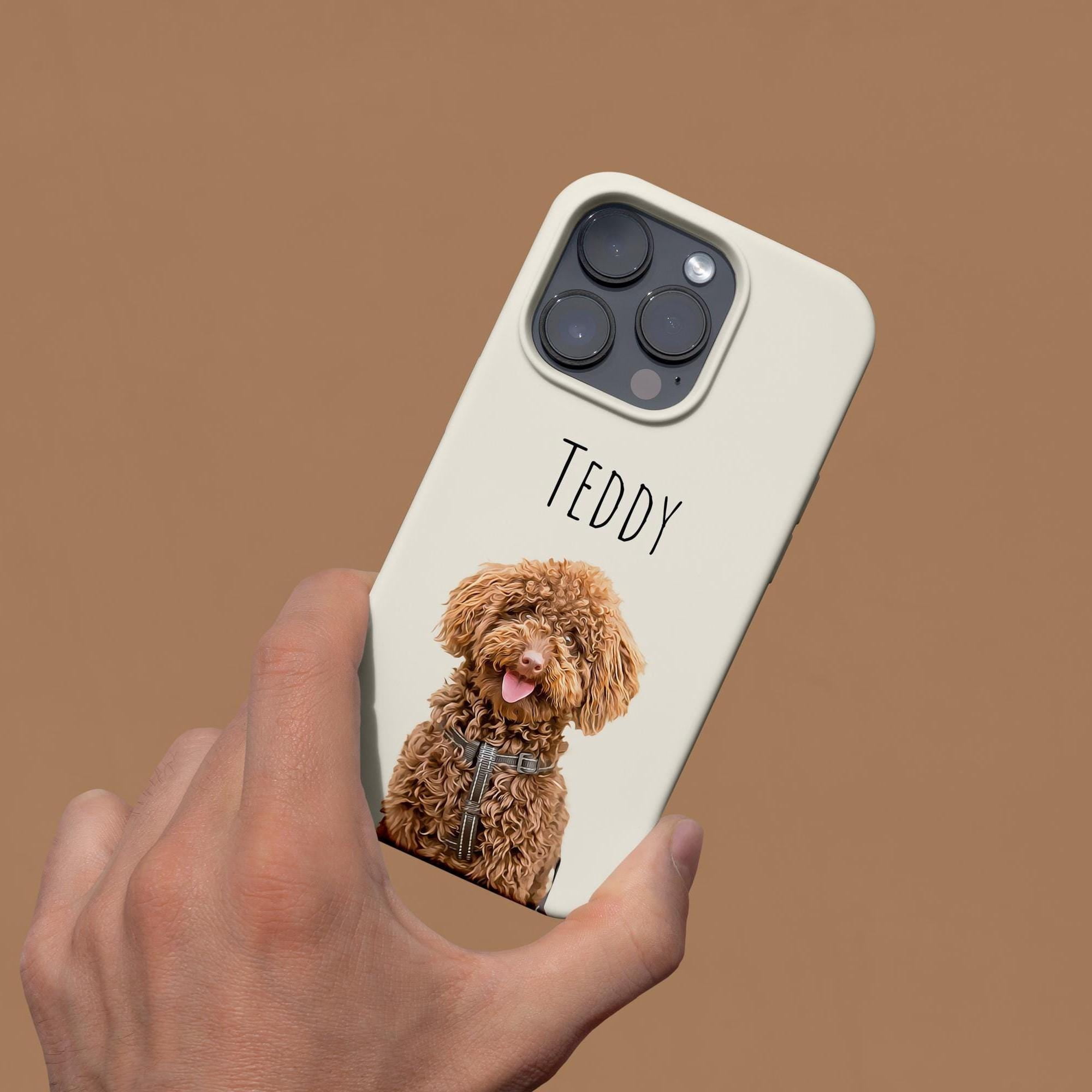 Custom Pet Photo Case: Personalized Dog & Cat Portrait Gift for Pet ...