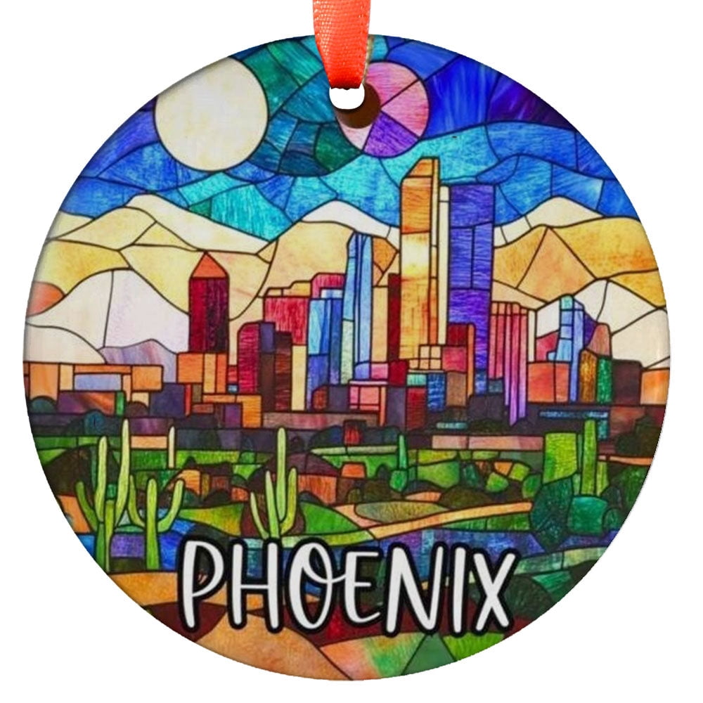 Custom Phoenix Arizona Ornament |Faux |Unique Souvenir |Vacation Travel ...