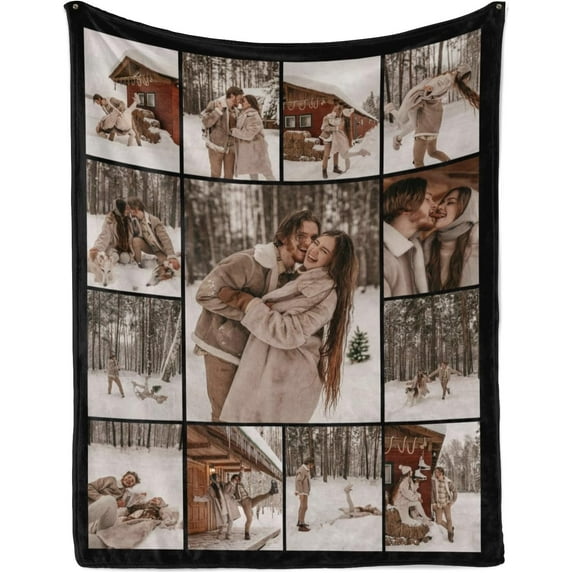 Custom Photo Blanket for Kids Adult Picture Personalized Blanket and ...