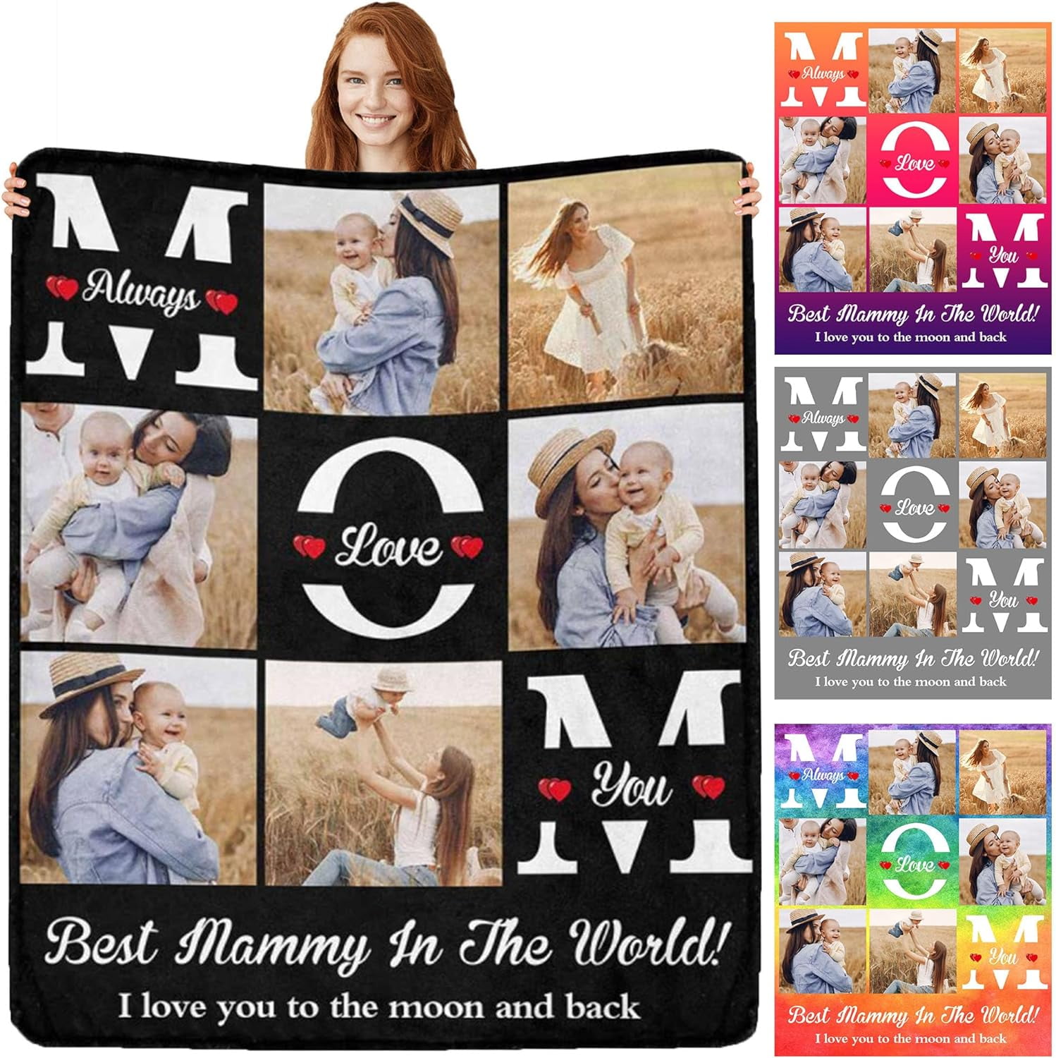 Custom Photo Blankets Using My Own Photos Personalized Throw Blanket ...