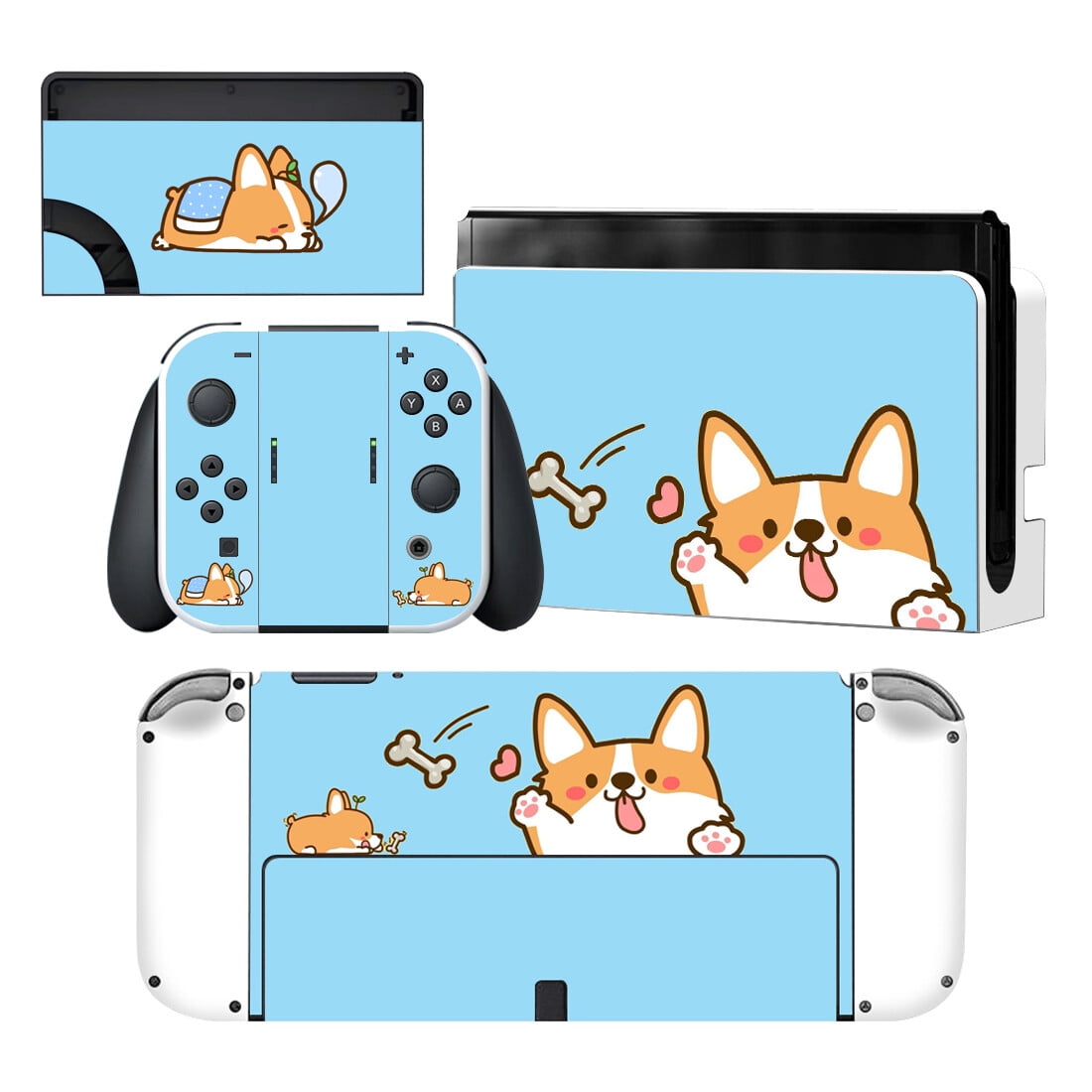 Custom Photo Full Body Vinyl Skin Stickers for Nintendo Switch OLED ...