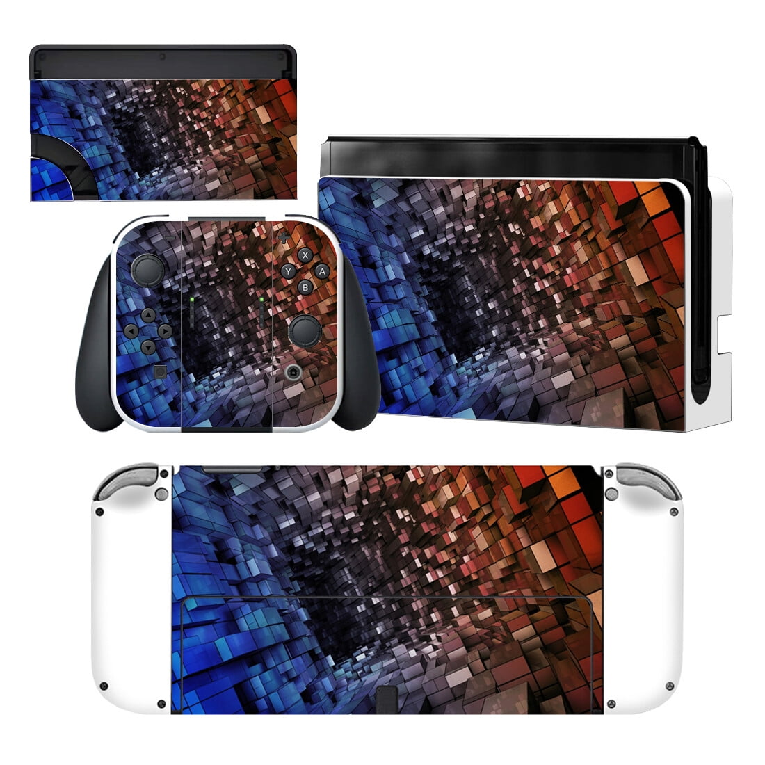 Custom Photo Full Body Vinyl Skin Stickers for Nintendo Switch OLED ...