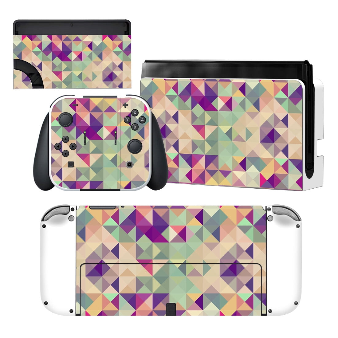 Custom Photo Full Body Vinyl Skin Stickers for Nintendo Switch OLED ...