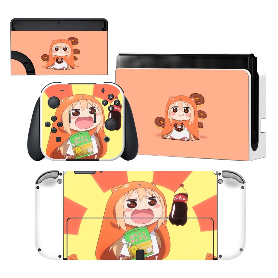 Custom Photo Full Body Vinyl Skin Stickers for Nintendo Switch OLED ...