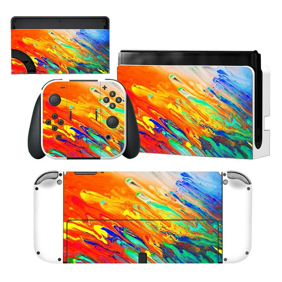 Custom Photo Full Body Vinyl Skin Stickers for Nintendo Switch OLED ...