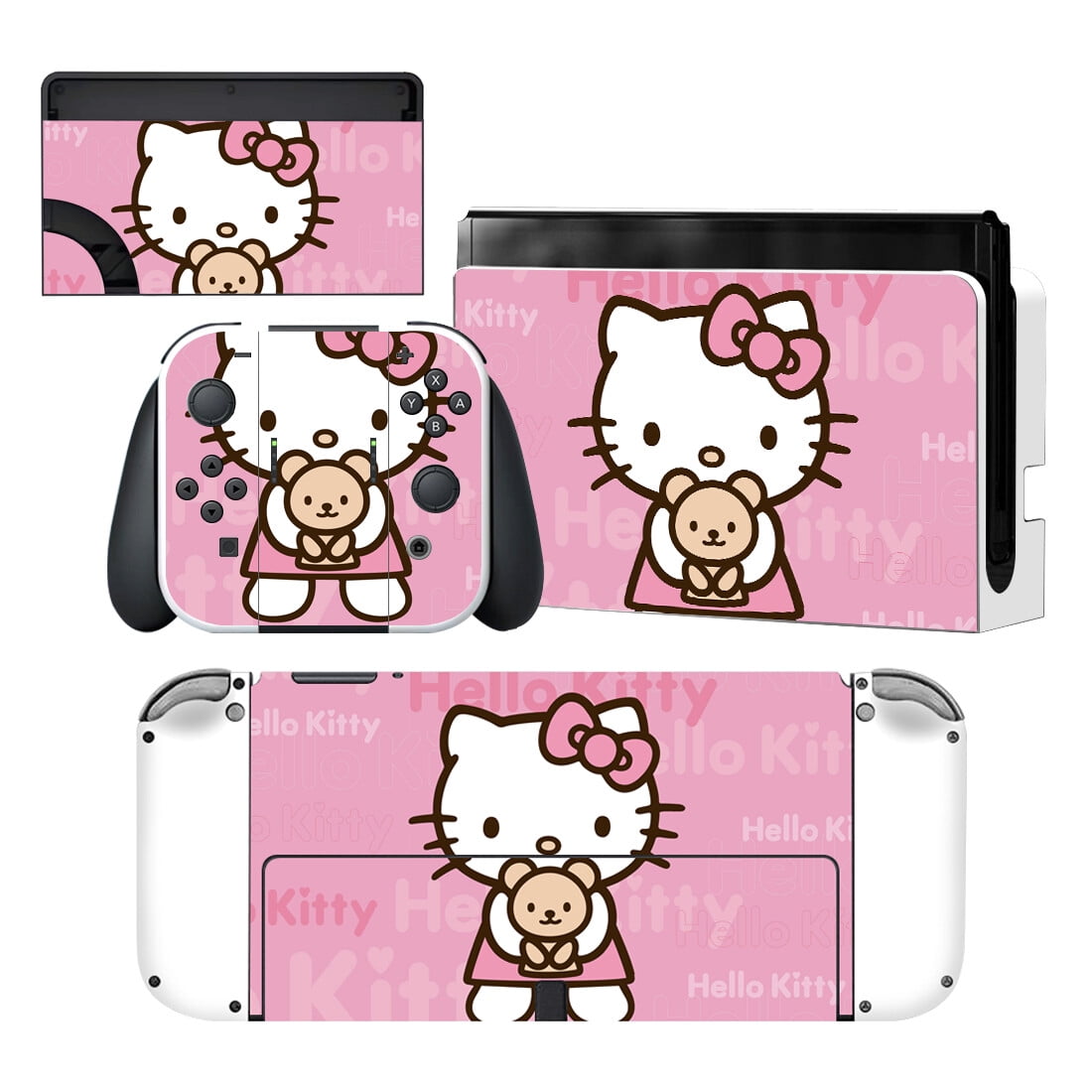 Custom Photo Full Body Vinyl Skin Stickers for Nintendo Switch OLED ...