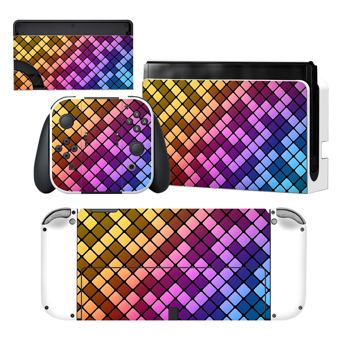 Custom Photo Full Body Vinyl Skin Stickers for Nintendo Switch OLED ...