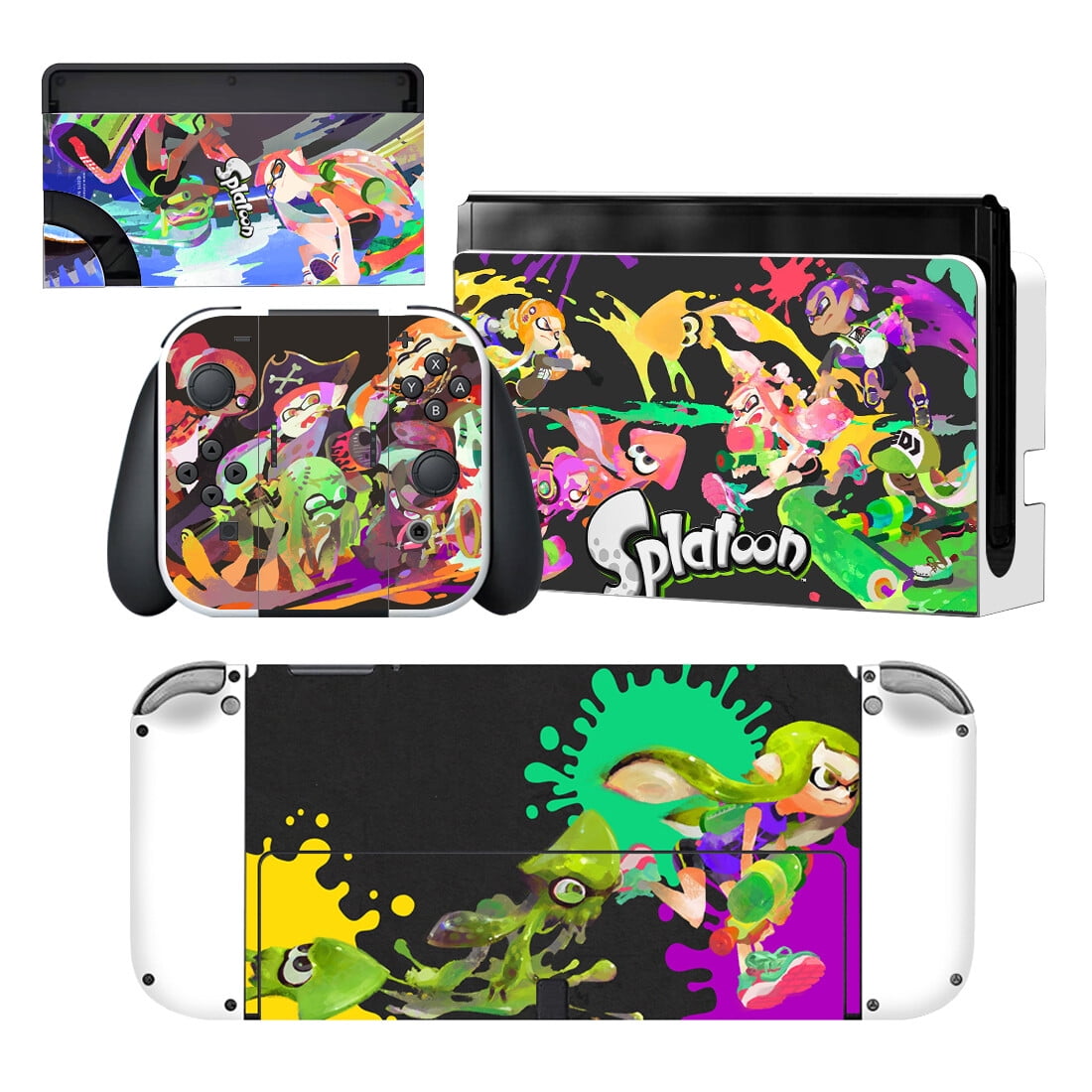 Custom Photo Full Body Vinyl Skin Stickers for Nintendo Switch OLED ...
