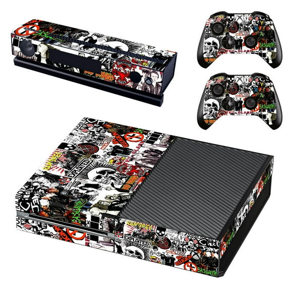 Custom Photo Full Body Vinyl Skin Stickers for Xbox One Console and ...