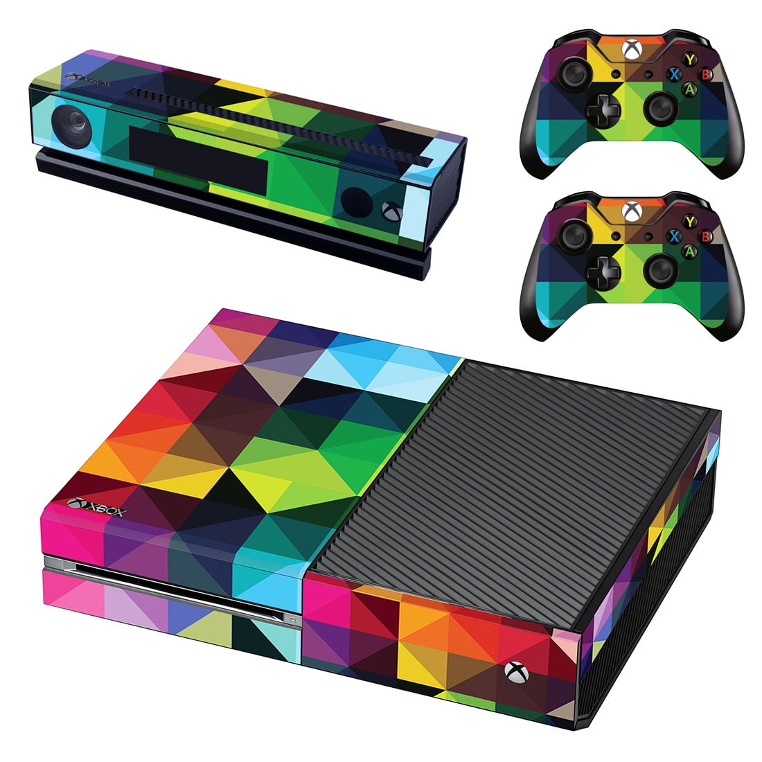 Custom Photo Full Body Vinyl Skin Stickers for Xbox One Console and ...