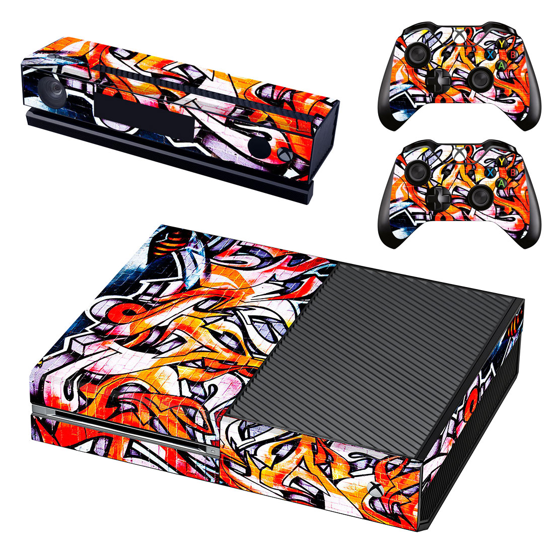 Custom Photo Full Body Vinyl Skin Stickers for Xbox One Console and ...