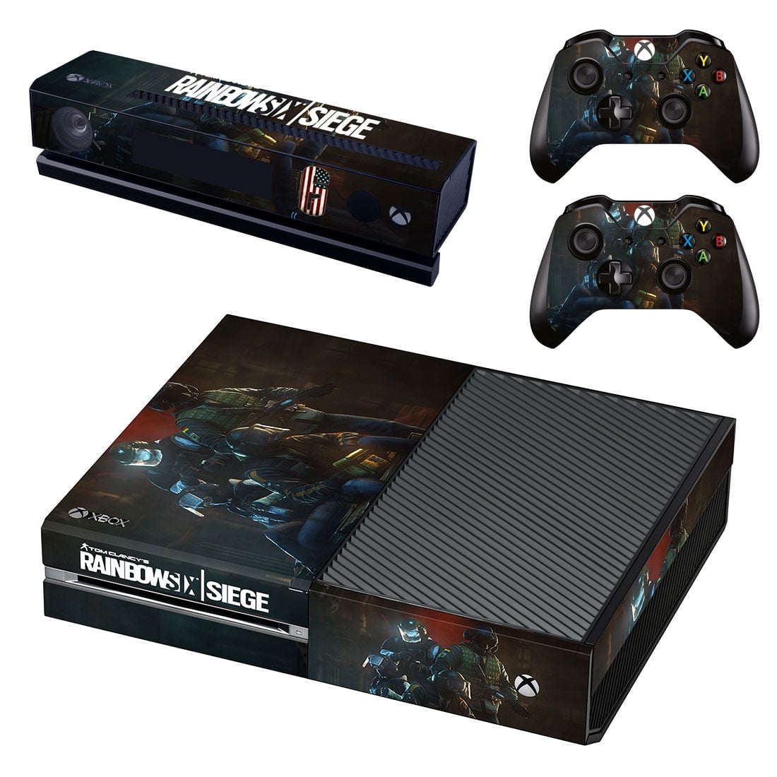 Custom Photo Full Body Vinyl Skin Stickers for Xbox One Console and ...