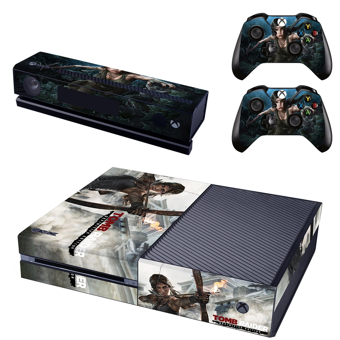 Custom Photo Full Body Vinyl Skin Stickers for Xbox One Console and ...