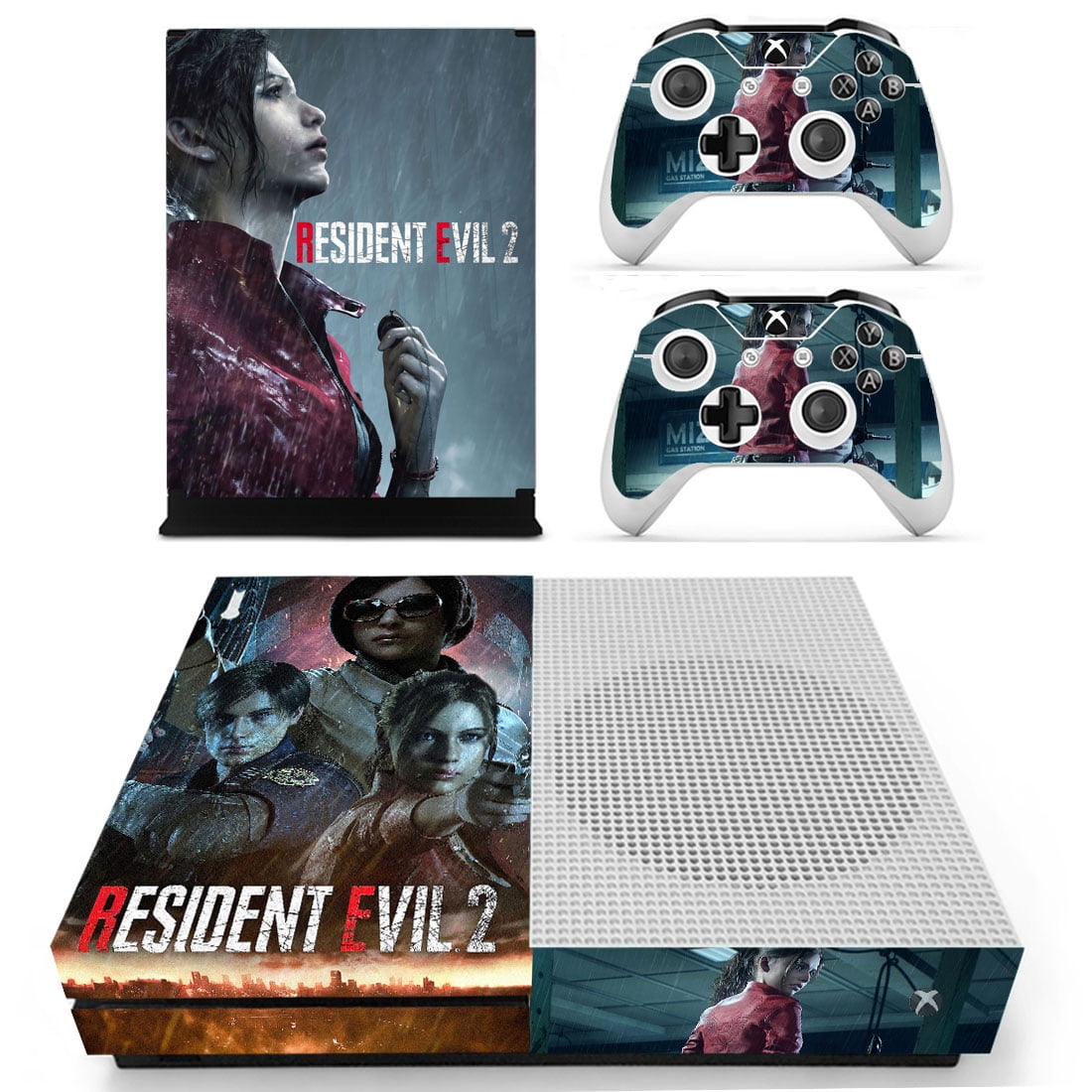 Custom Photo Full Body Vinyl Skin Stickers for Xbox One S Console and ...