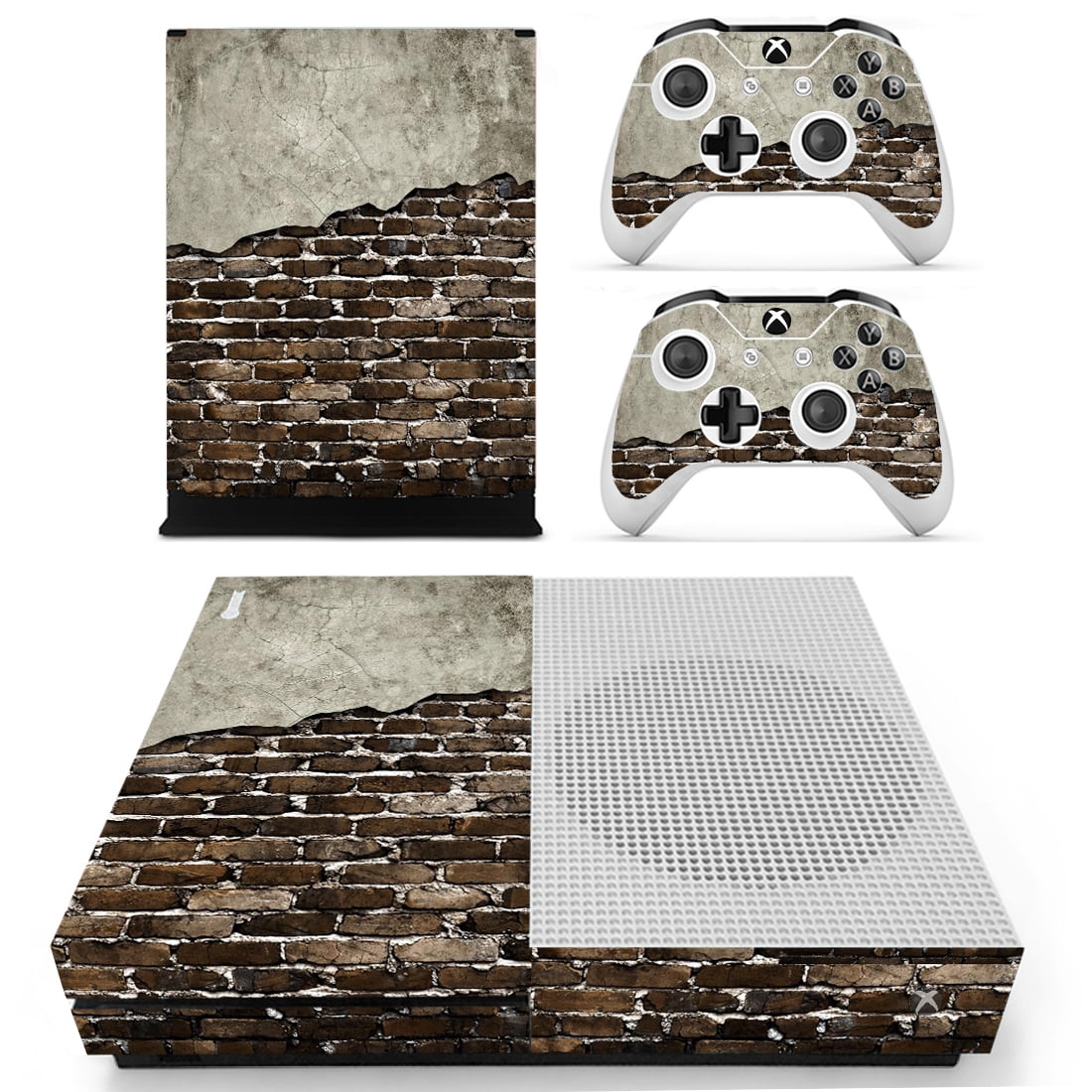 Custom Photo Full Body Vinyl Skin Stickers for Xbox One S Console and ...