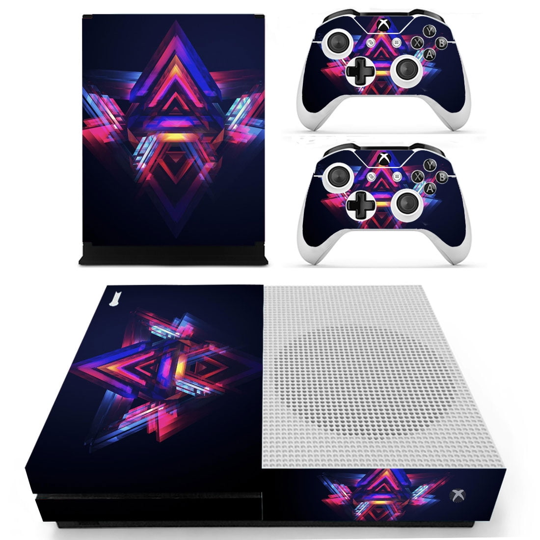 Custom Photo Full Body Vinyl Skin Stickers for Xbox One S Console and ...