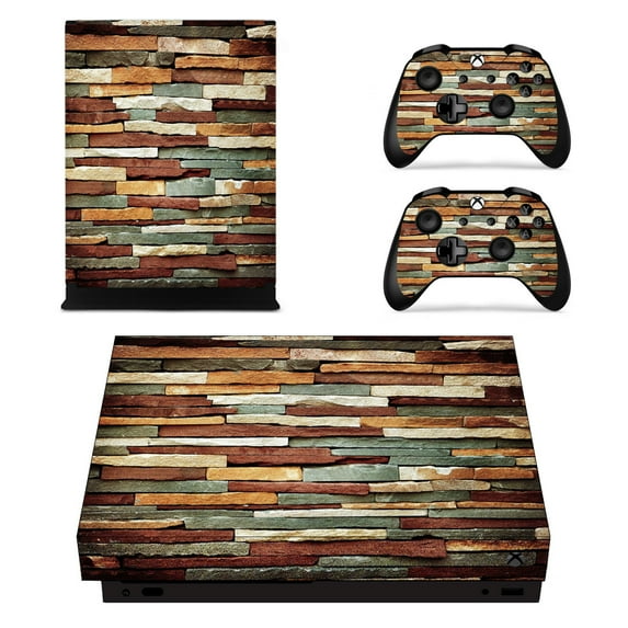 Custom Photo Full Body Vinyl Skin Stickers for Xbox One X Console and ...