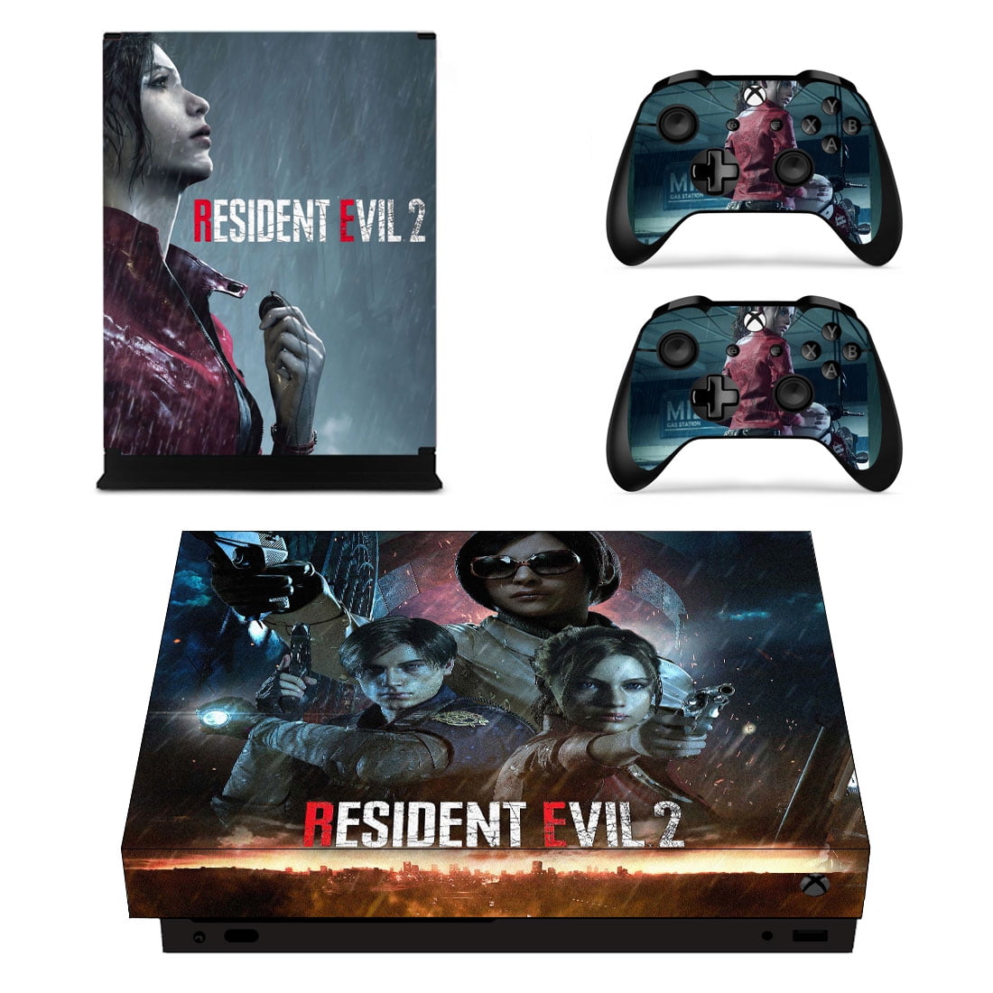 Custom Photo Full Body Vinyl Skin Stickers for Xbox One X Console and ...