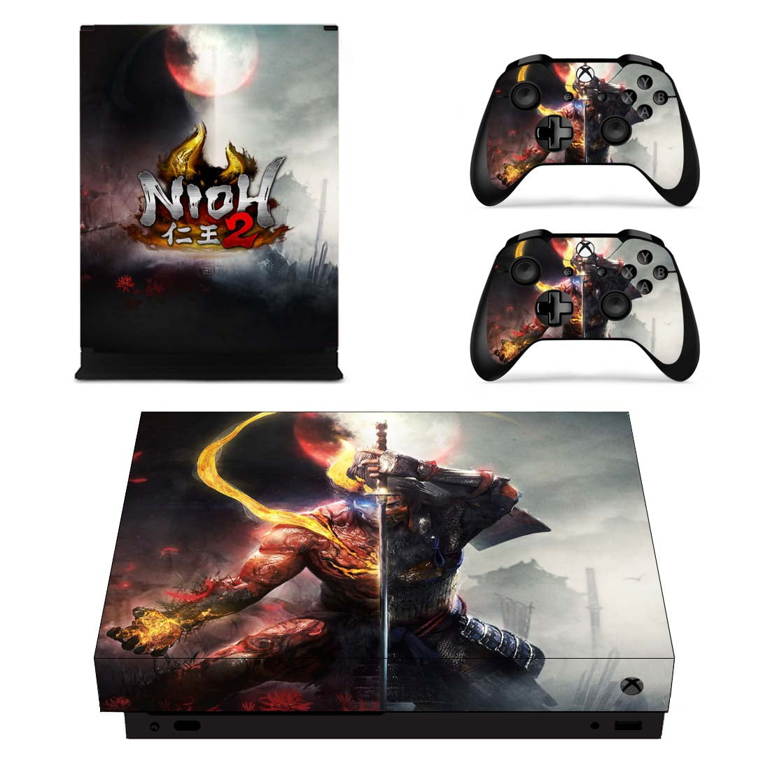 Custom Photo Full Body Vinyl Skin Stickers for Xbox One X Console and ...