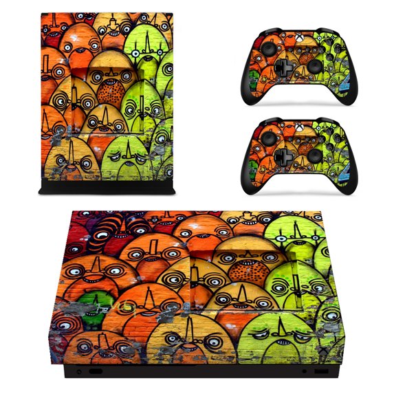 Custom Photo Full Body Vinyl Skin Stickers for Xbox One X Console and ...