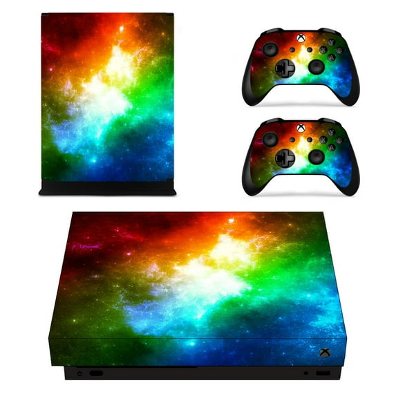 Custom Photo Full Body Vinyl Skin Stickers for Xbox One X Console and ...