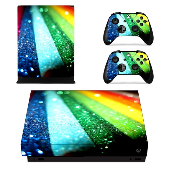 Custom Photo Full Body Vinyl Skin Stickers for Xbox One X Console and ...