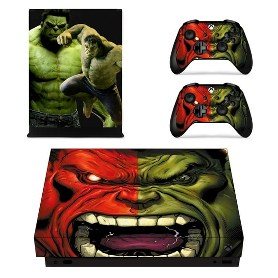 Custom Photo Full Body Vinyl Skin Stickers for Xbox One X Console and ...