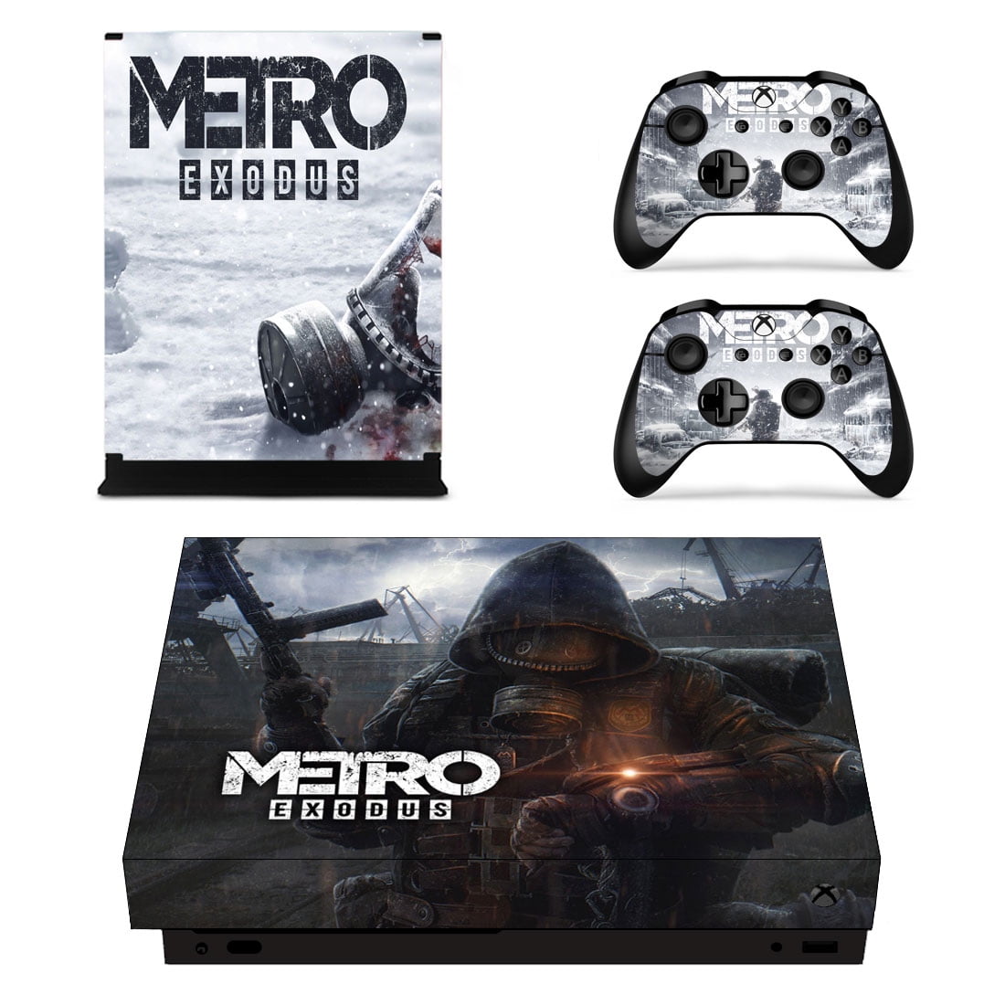 Custom Photo Full Body Vinyl Skin Stickers for Xbox One X Console and ...