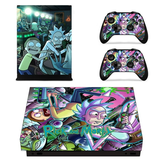 Custom Photo Full Body Vinyl Skin Stickers for Xbox One X Console and ...