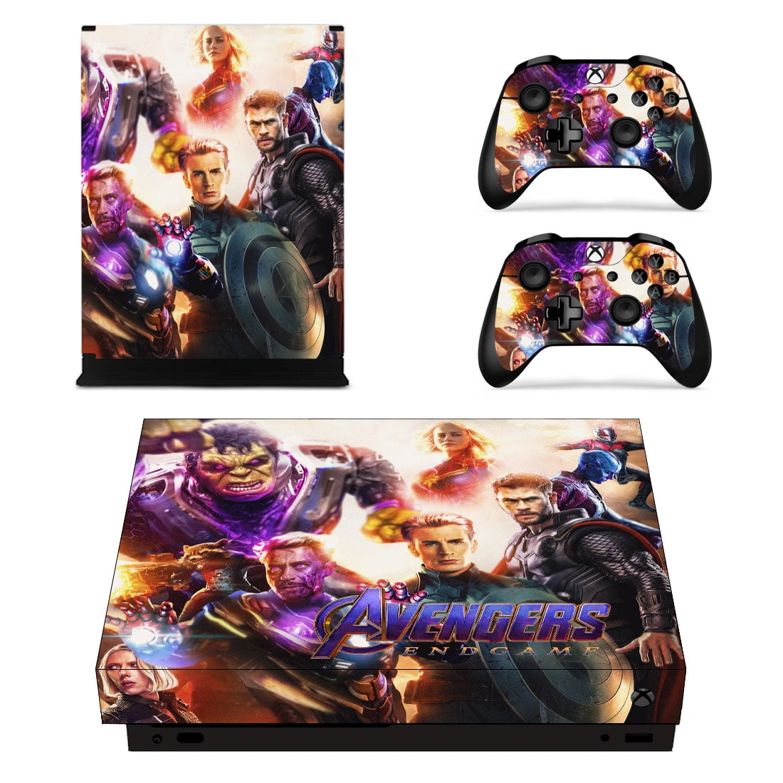 Custom Photo Full Body Vinyl Skin Stickers for Xbox One X Console and ...