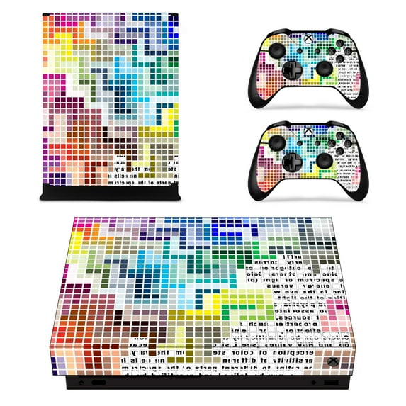 Custom Photo Full Body Vinyl Skin Stickers for Xbox One X Console and ...