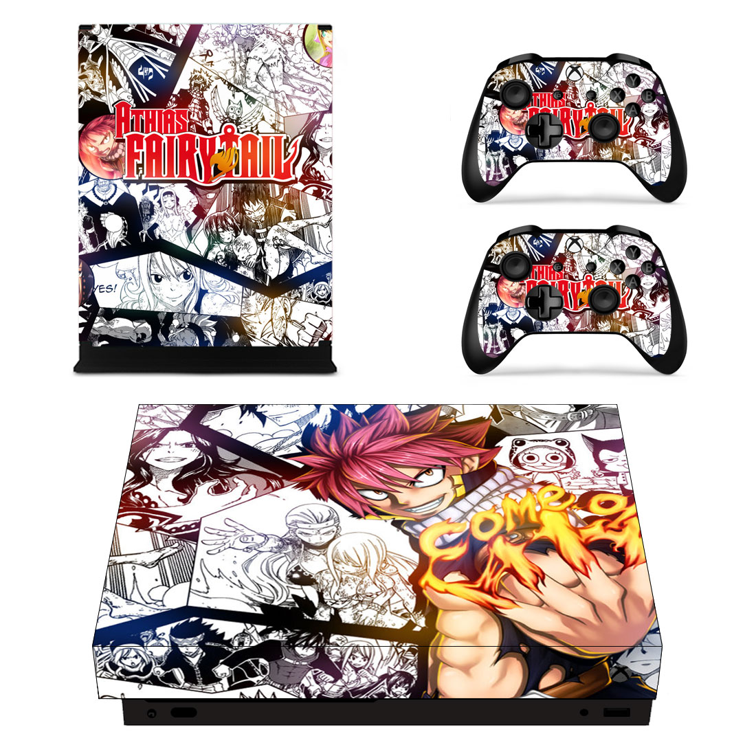 Custom Photo Full Body Vinyl Skin Stickers for Xbox One X Console and ...