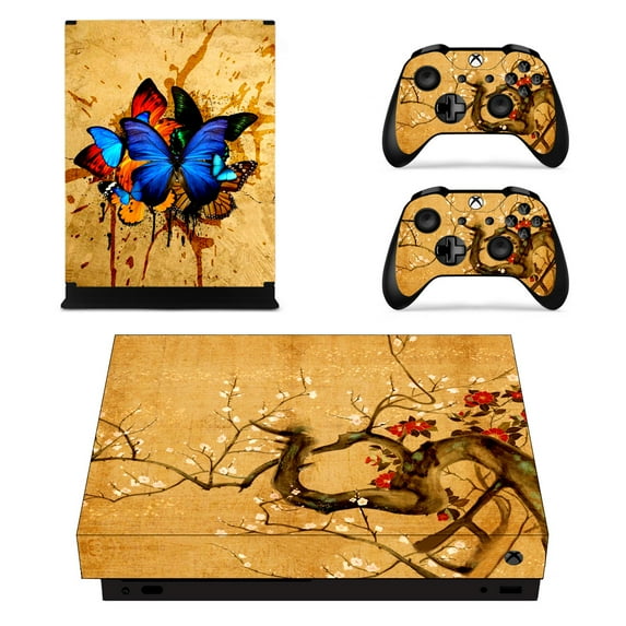 Custom Photo Full Body Vinyl Skin Stickers for Xbox One X Console and ...