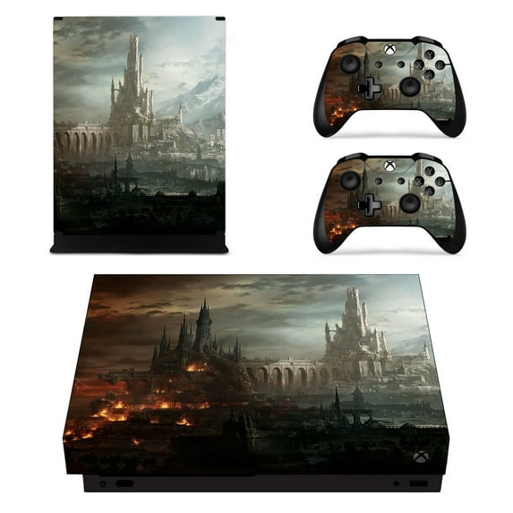 Custom Photo Full Body Vinyl Skin Stickers for Xbox One X Console and ...