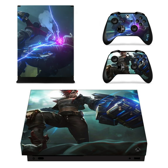 Custom Photo Full Body Vinyl Skin Stickers for Xbox One X Console and ...