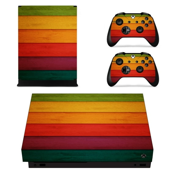 Custom Photo Full Body Vinyl Skin Stickers for Xbox One X Console and ...