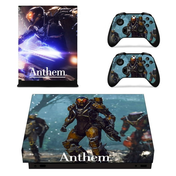 Custom Photo Full Body Vinyl Skin Stickers for Xbox One X Console and ...