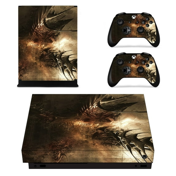 Custom Photo Full Body Vinyl Skin Stickers for Xbox One X Console and ...