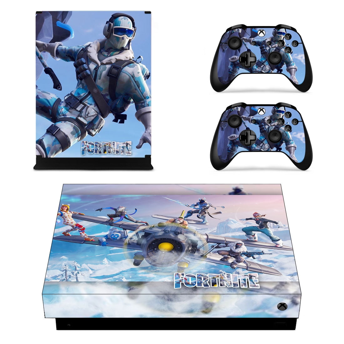 Custom Photo Full Body Vinyl Skin Stickers for Xbox One X Console and ...