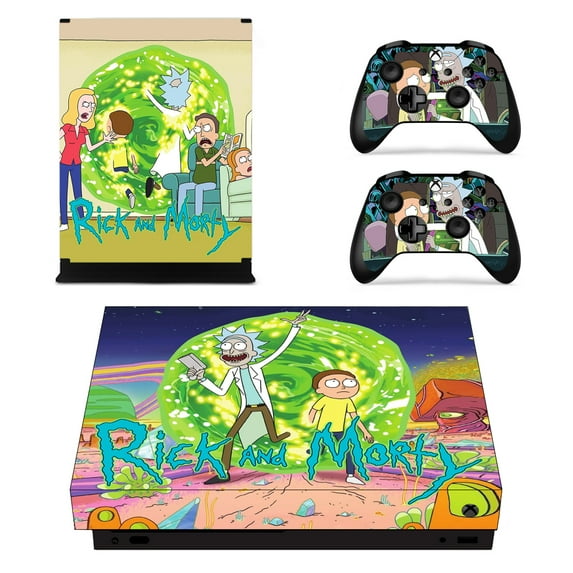 Custom Photo Full Body Vinyl Skin Stickers for Xbox One X Console and ...