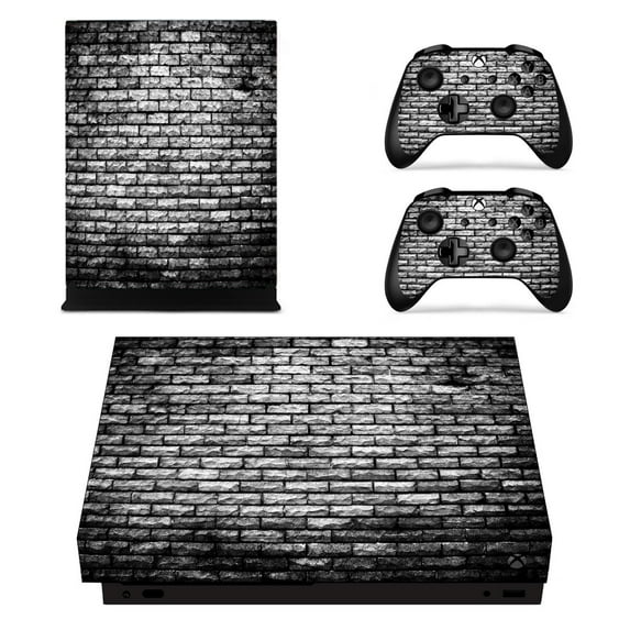 Custom Photo Full Body Vinyl Skin Stickers for Xbox One X Console and ...