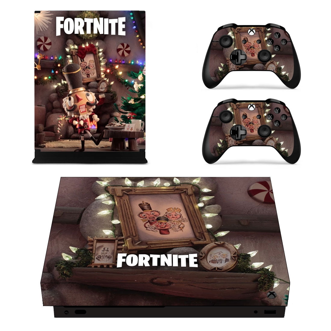 Custom Photo Full Body Vinyl Skin Stickers for Xbox One X Console and ...