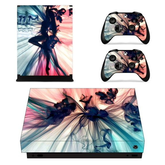 Custom Photo Full Body Vinyl Skin Stickers for Xbox One X Console and ...