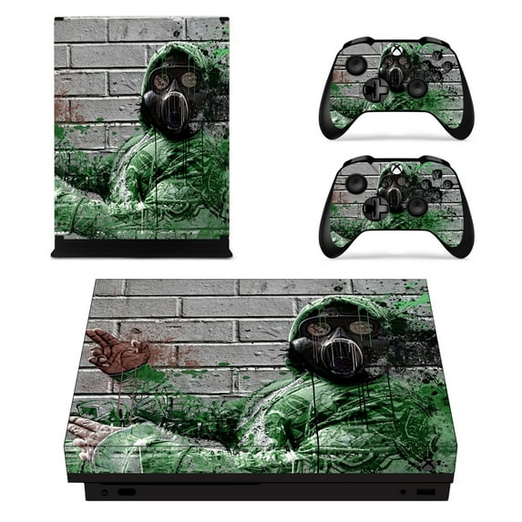 Custom Photo Full Body Vinyl Skin Stickers for Xbox One X Console and ...