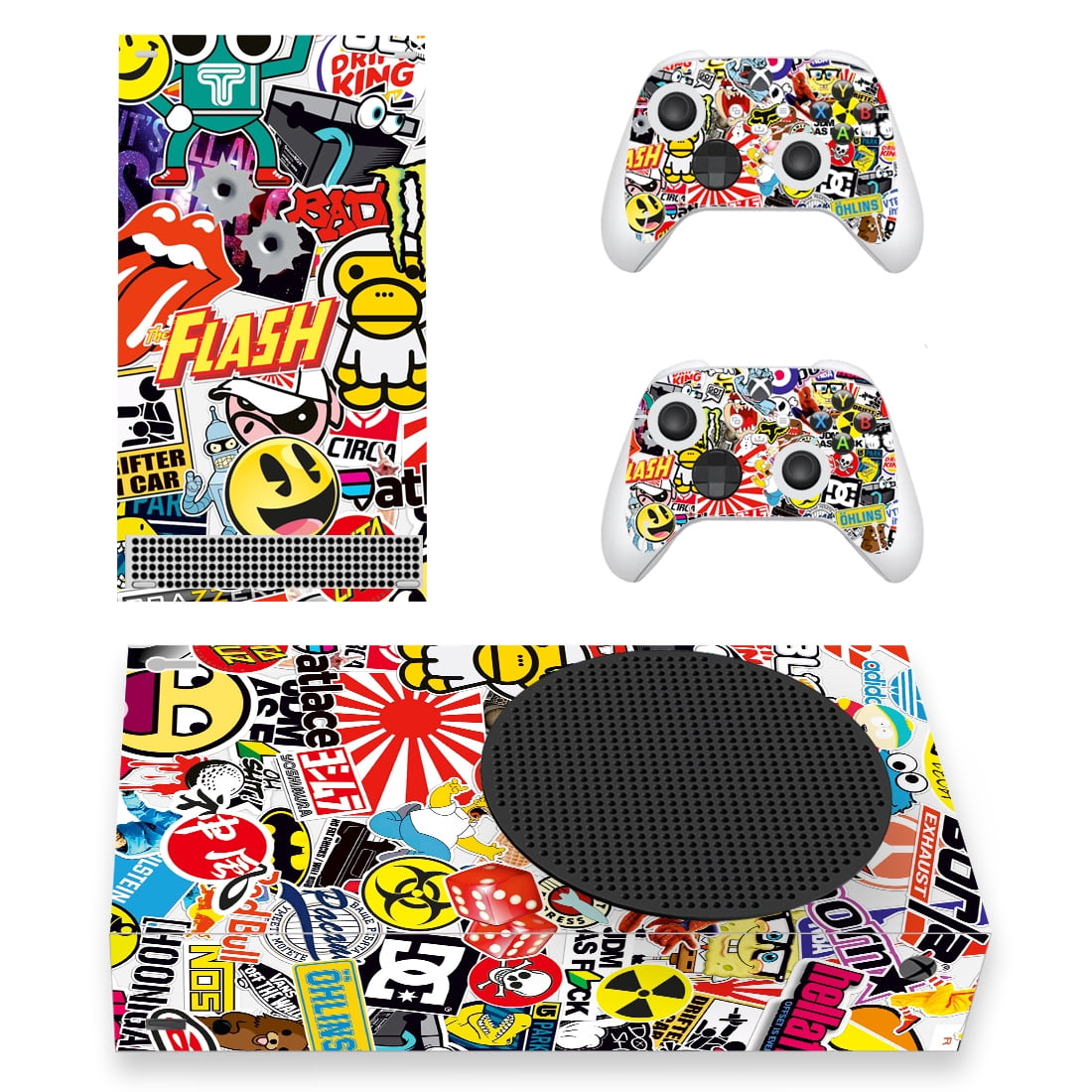 Custom Photo Full Body Vinyl Skin Stickers for Xbox Series S Console ...