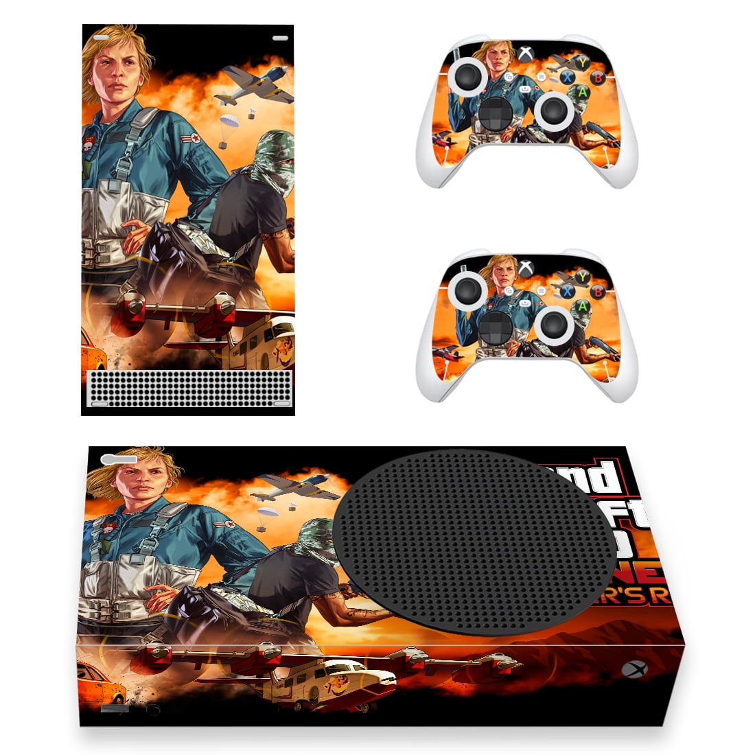 Custom Photo Full Body Vinyl Skin Stickers for Xbox Series S Console ...
