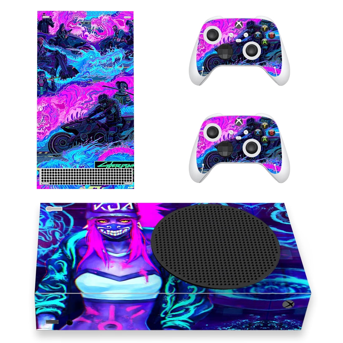 Custom Photo Full Body Vinyl Skin Stickers for Xbox Series S Console ...
