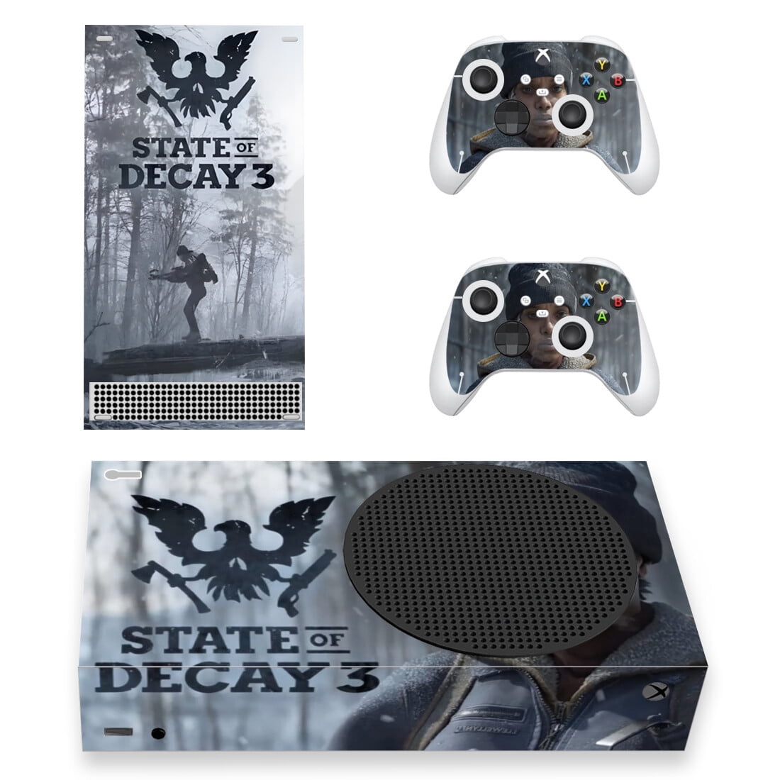 Custom Photo Full Body Vinyl Skin Stickers for Xbox Series S Console ...