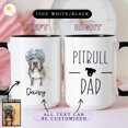Custom Photo Mug for Dad Dog Dad Gift Fatheramp39s Day Gift for Dog Dad ...