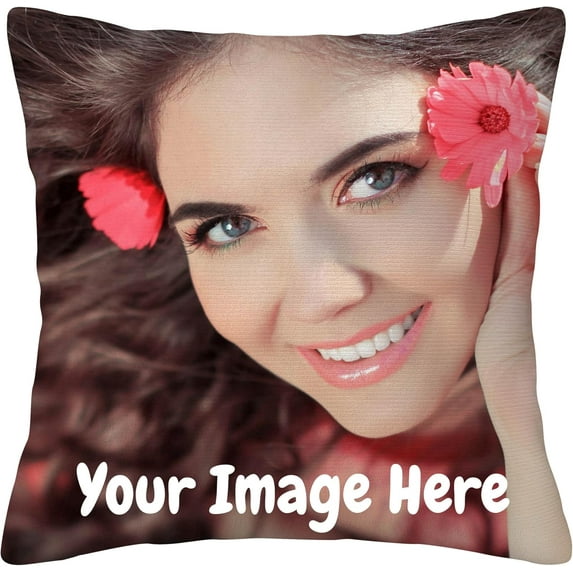 Custom Photo Pillow with Text, Two-Sides Customized Pillowcase ...